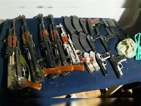 Arms And Ammunitions Recovered The Hills Times