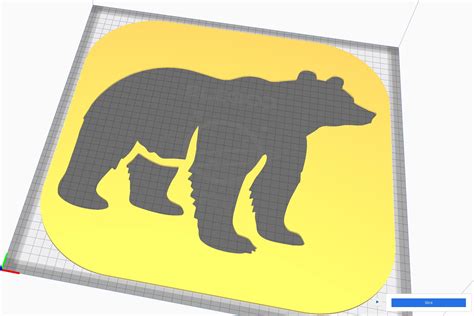 Bear Silhouette Stencil Reusable Diy Craft Stencil Digital Download