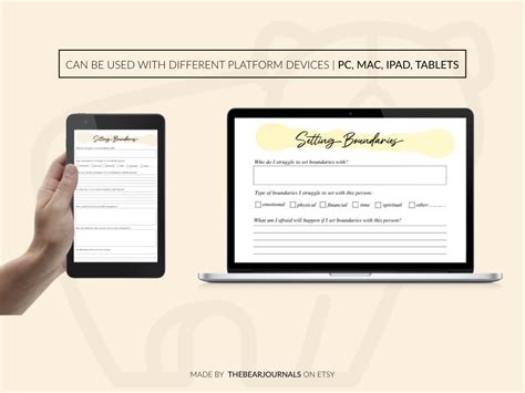 Setting Boundaries Worksheet Setting Personal Boundaries Relational Boundaries Worksheet