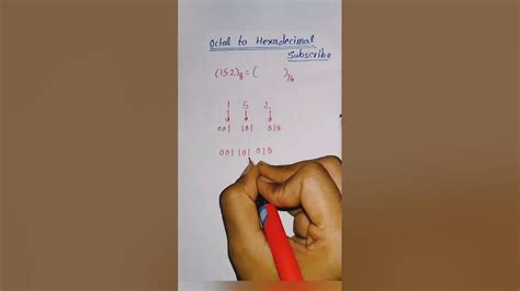 Octal To Hexadecimal Conversionoctal To Hexadecimacomputerscience