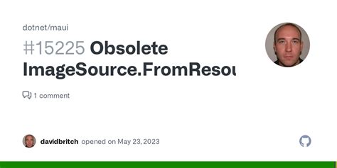 Obsolete ImageSource FromResource Issue Dotnet Maui GitHub