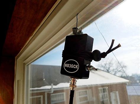 Ham Radio Antenna Setup In Harrisburg Pennsylvania Sloper Antenna
