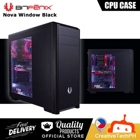 BitFenix NOVA WINDOW Casing Black CPU DESKSTOP CASING Lazada PH