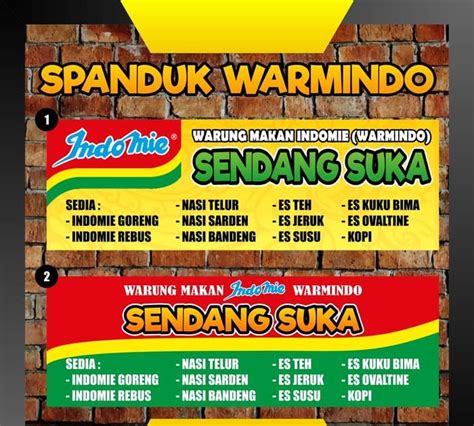 Contoh Desain Mmt Warung Makan Desain Banner Kekinian My Xxx Hot Girl