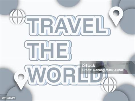 세계 여행 편집 가능한 텍스트 효과 텍스트를 변경할 수 있습니다 3차원 형태에 대한 스톡 벡터 아트 및 기타 이미지 3차원 형태 개념 기호 건물 외관 Istock