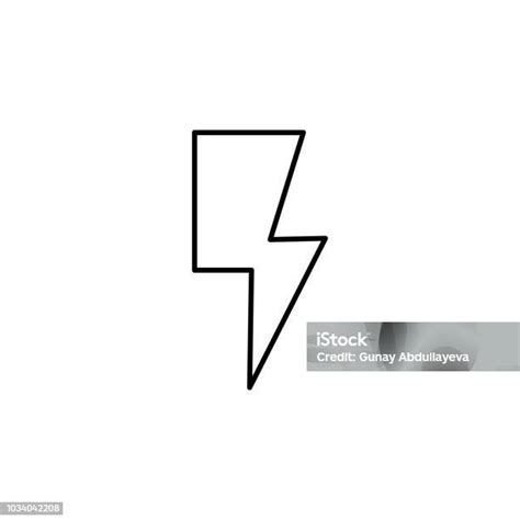 기호 아이콘 플래시 모바일 개념 및 웹 애플 리 케이 션 그림에 대 한 이미지 표시의 요소입니다 웹사이트 디자인 및 개발 응용 프로그램 개발에 대 한 얇은 라인 아이콘