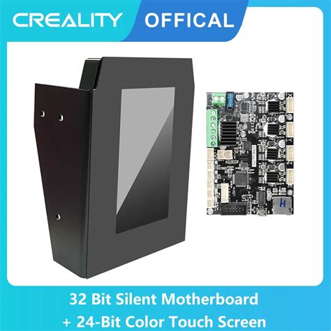 Creality Official 32 Bit Silent Motherboard 24 Bit Color Touch Screen
