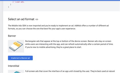 Docs Admob Banner App Link Broken Issue 437 Googleads Googleads