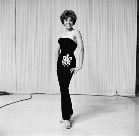 Shirley Bassey Black Velvet Dress Shirley
