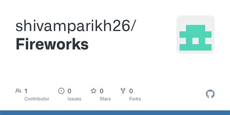 GitHub Shivamparikh Fireworks