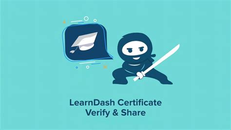 learndash certificate verify and share 1 0 13
