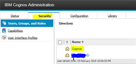 How To Add User Into Cognos User Group In Cognos Connection S Square