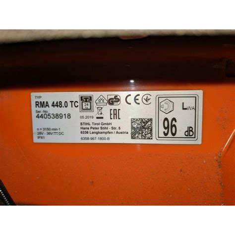 Stihl Cordless Lawn Mower Rma Tc Self Propelled Electric