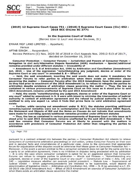 J 2019 12 Scc 751 2018 5 Scc Civ 652 2018 Scc Onli Santoshnagarale