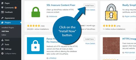 how to resolve the mixed content error in wordpress greengeeks