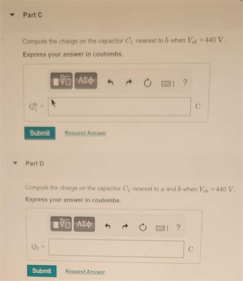 Solved In Figure 1 each capacitance C1 is 6 0μF and each Chegg com