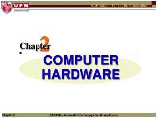 PPT COMPUTER HARDWARE PowerPoint Presentation Free Download ID 6576410
