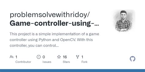 Github Problemsolvewithridoy Game Controller Using Python This