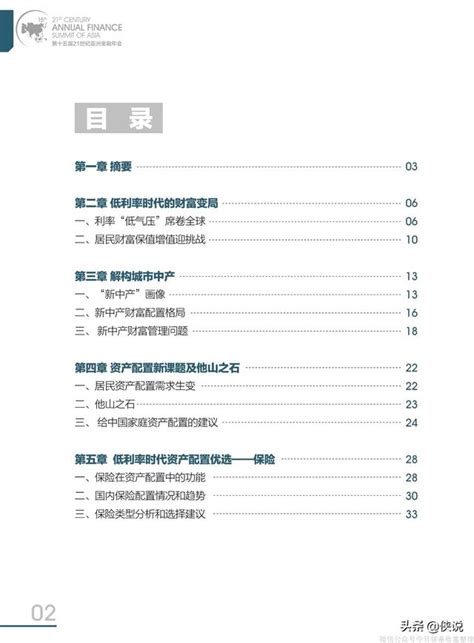低利率时代资产配置白皮书（40页） 地产金融 侠说·报告来了