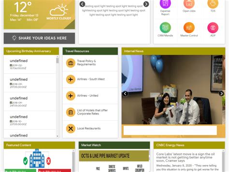 A Responsive Intranet Design And Development For SharePoint Modern Sites Upwork