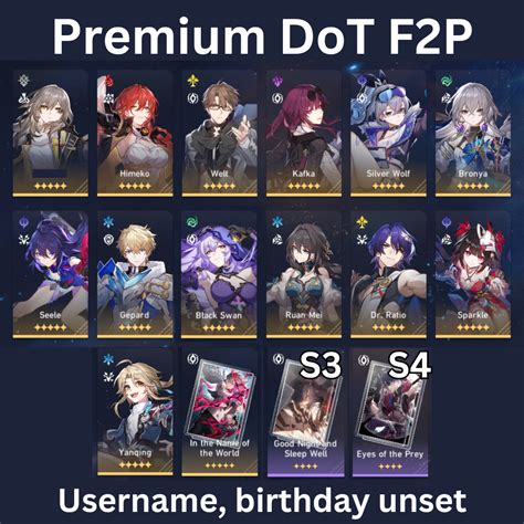 Asia Black Swan Kafka Ruan Mei Sparkle Seele Sw Premium