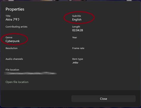 Mkv Metadata And Tags Help Mkvtoolnix Community And Help Forum