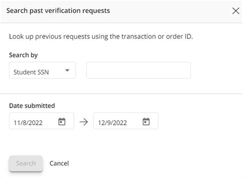 Search For A Transaction Clearinghouse School Secure Site Help