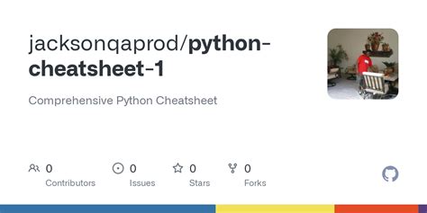 GitHub Jacksonqaprod Python Cheatsheet Comprehensive Python Cheatsheet