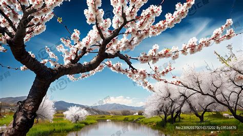 AI创作图花褪残红青杏小燕子飞时 绿水人家绕枝上柳绵吹又少天涯何处无芳草 墙里秋千墙外道墙外行人 墙里佳人笑笑渐不闻声渐悄多情却