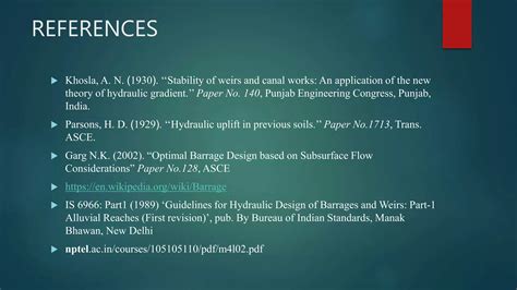 Design Of Barrages Pptx