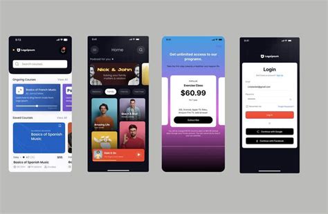 Entry 8 By Simonam97 For Ui Ux Design For Interactive Elearning App