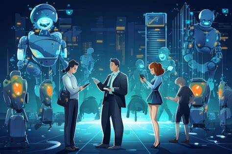 Premium Ai Image The Everpresent Chatbot Harnessing The Power Of Artificial Intelligence In