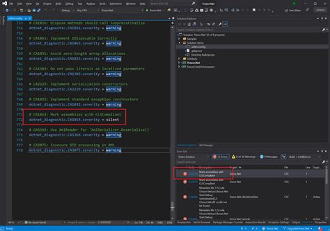 Cant Compile Because Of Clscompliant · Issue 4873 · Dotnetroslyn
