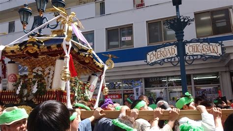 平成29年 茅ヶ崎市新町 厳島神社例大祭 神輿渡御 YouTube