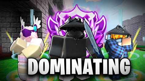 Domating As Lassy Kit In Roblox Bedwars Youtube