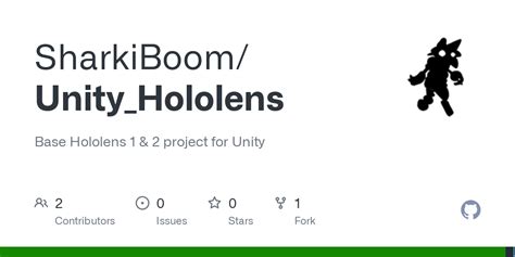 GitHub SharkiBoom Unity Hololens Base Hololens Project For Unity
