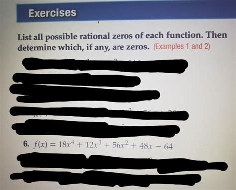 [pre Calculus] [rational Roots Theorem] Do I Really Have To Test Out All Possible Rational Zeros