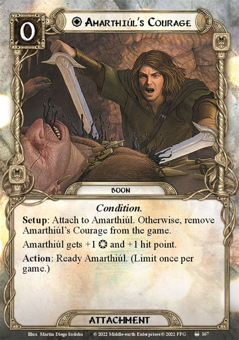 Amarthiúls Courage · Ringsdb