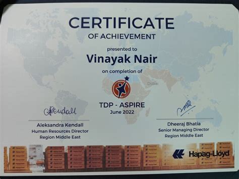 Vinayak Nair On Linkedin Hlrme Hapaglloyd Wearehl Tdp 47 Comments