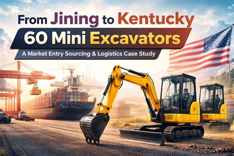 Mini Excavators Import Case Jining To Kentucky