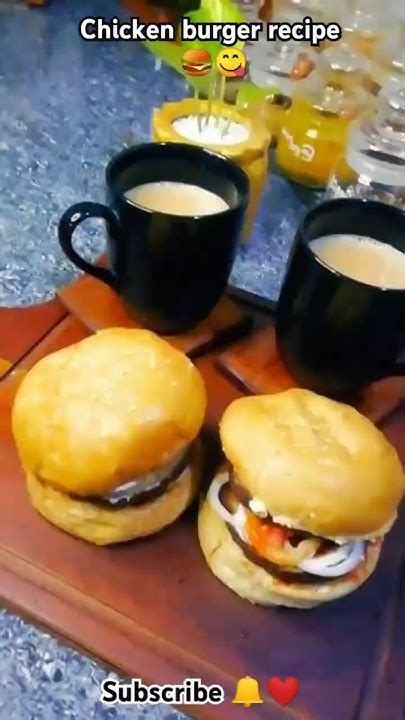 චිකන් බර්ගර් ගෙදරදීම ලේසියෙන් 🍔😋 ️ Chicken Burger Recipe Burgerpatty Cooking Easyrecipe