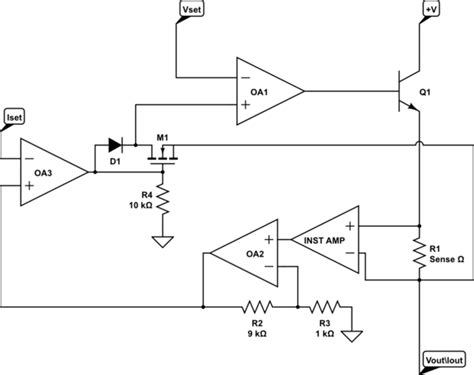 Constant Current Precision CC CV Circuit Or Power Supply Electrical Engineering Stack Exchange