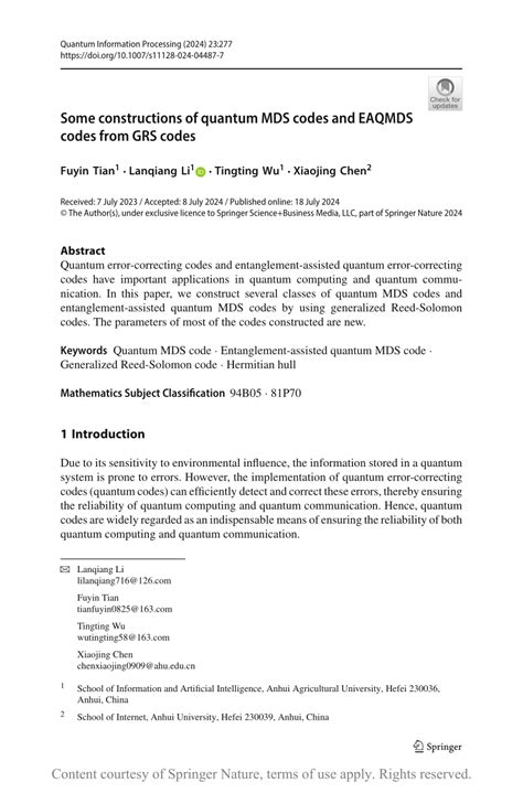 Some Constructions Of Quantum Mds Codes And Eaqmds Codes From Grs Codes