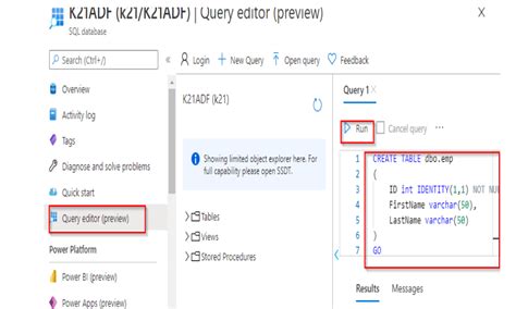 Adf Copy Data Copy Data From Blob Storage To A Sql Database