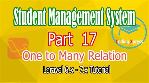 Student Management System Project One To Many Relationship Part 17