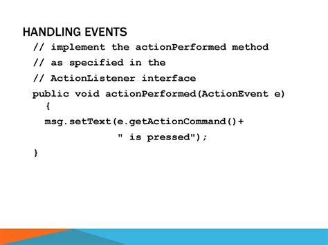 Event Driven Programming For Gui Ppt Download