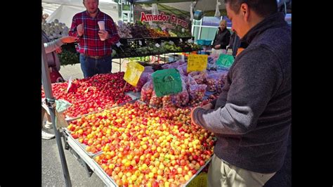 밴쿠버워싱턴 파머스 마켓 Youtube