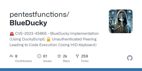 BlueDucky README Md At Main Pentestfunctions BlueDucky GitHub