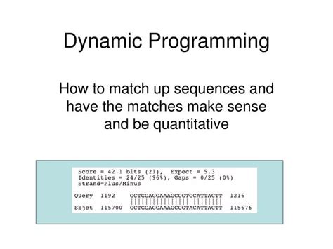 PPT Dynamic Programming PowerPoint Presentation Free Download ID