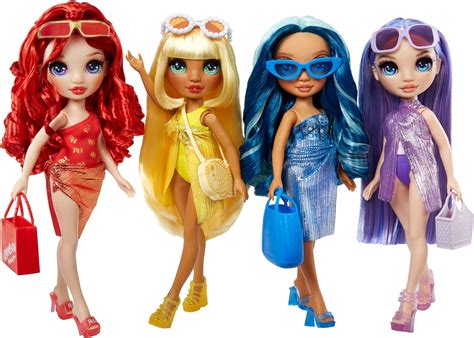 Rainbow High Swim And Style Dolls Sunny Skyler Violet Ruby Youloveit Com